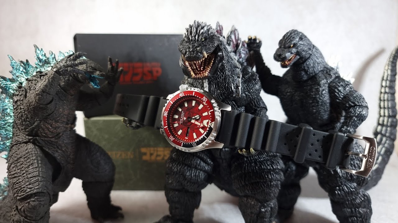 A Very Detailed Unboxing: Citizen Promaster x Godzilla S.P. - YouTube