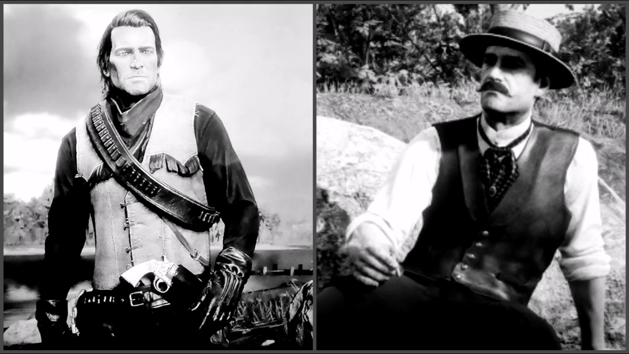 Arthur Morgan and Josiah Trelawny (Morlawny) sing Sad Song - YouTube
