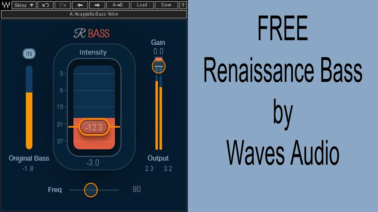 LIMITED TIME FREE Renaissance Bass by Waves Audio - YouTube
