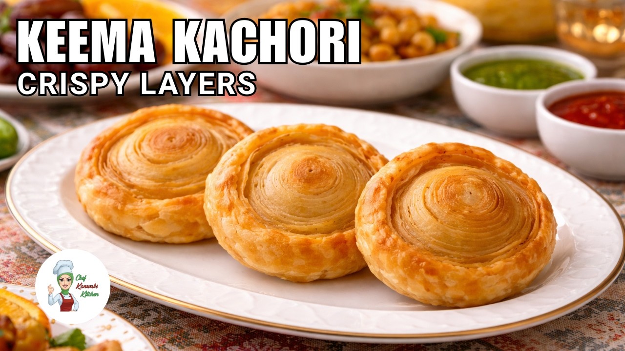 Lachedar Keema Kachori Recipe by Kanwal's Kitchen - YouTube