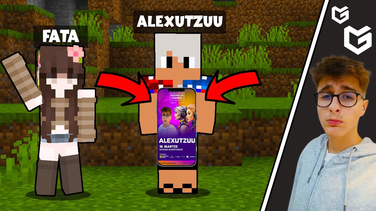 AM REVENIT si Jucam Minecraft cu o FATA - ! (Gaming Marathon) - YouTube