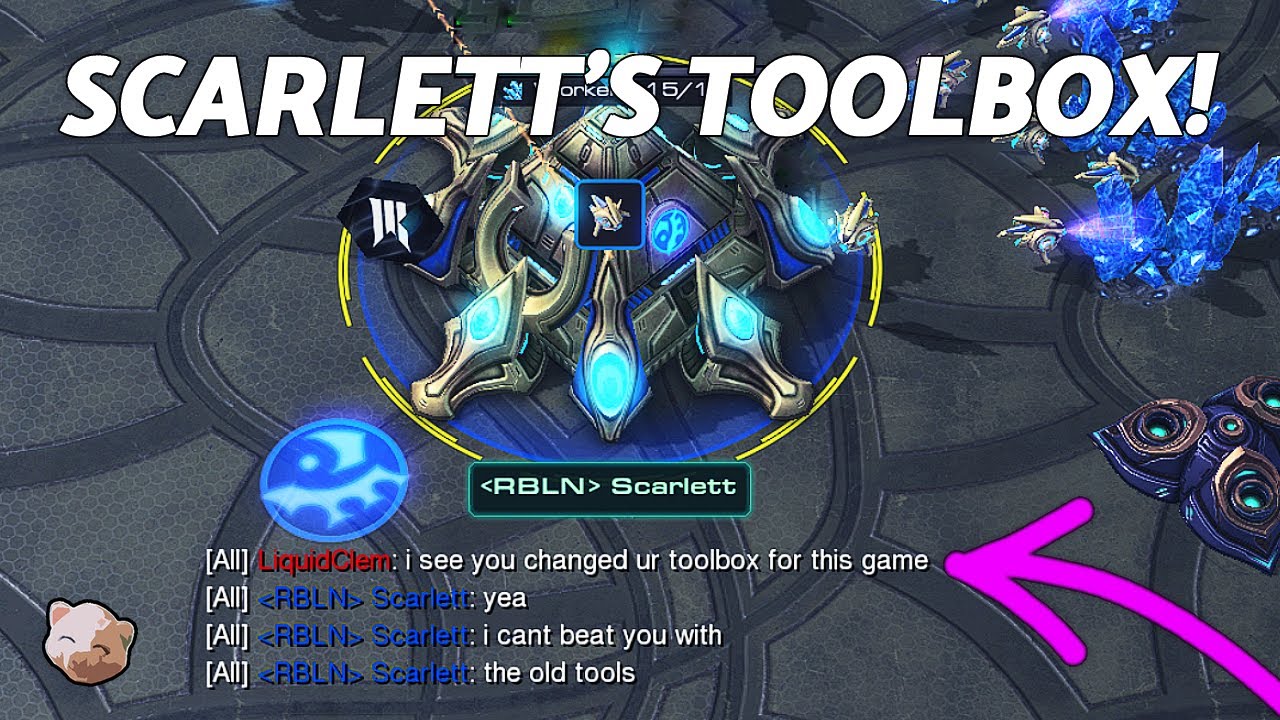 StarCraft 2 - CLEM FORCES SCARLETT TO CHANGE HER TOOLS (Best-of-5 ...