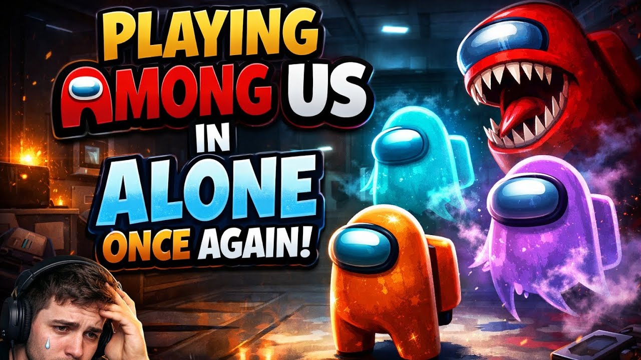 Playing Among Us in Alone Once again! #amongus #yt - YouTube
