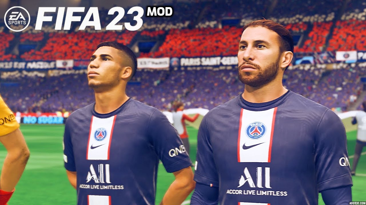 PSG vs NEWCASTLE FIFA 23 MOD PS5 Gameplay & Graphics Ultimate ...