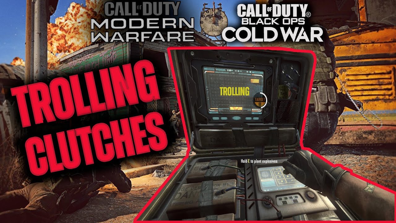 CLUTCH TROLL - TROLLING IN CALL OF DUTY - YouTube