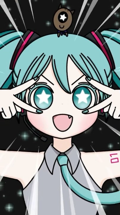 Miku Miku BEAM #animation #meme #miku #hatsunemiku - YouTube