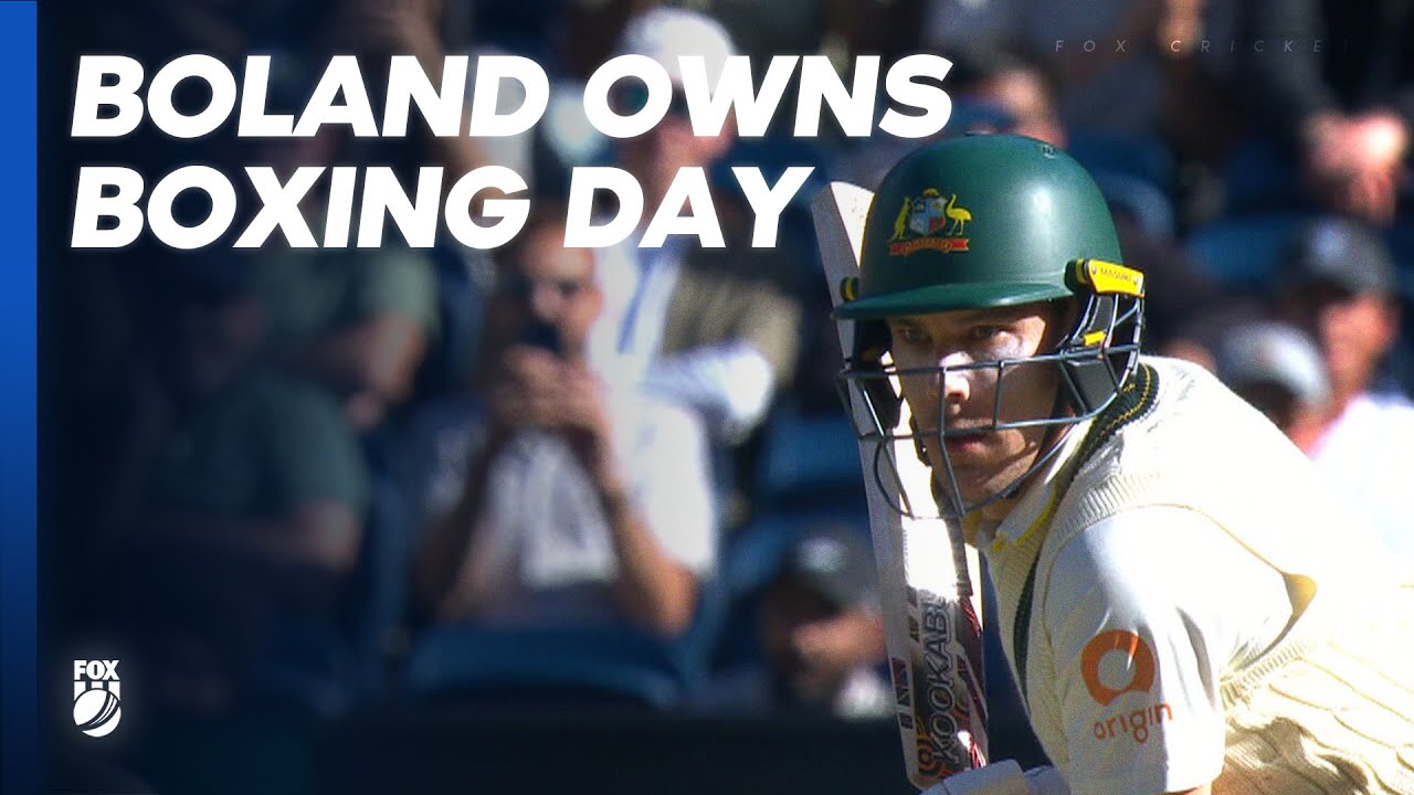 Boland's Batting Masterclass - The Final Over of Boxing Day 2025 🔥 ...