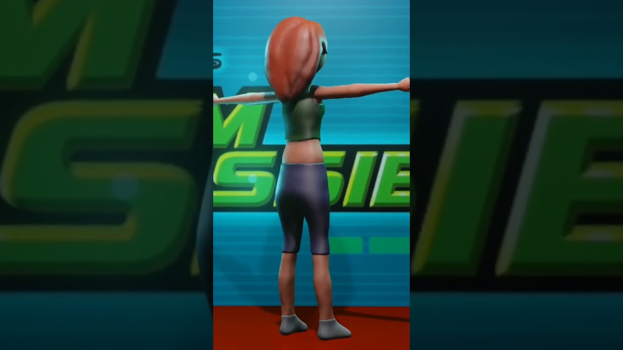Kim Possible 3d model #blender #zbrush #substancepainter #3dart ...
