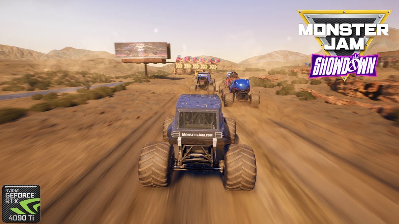 Monster Jam Showdown | Replay | Ultra Realistic Graphics RTX 4090Ti ...