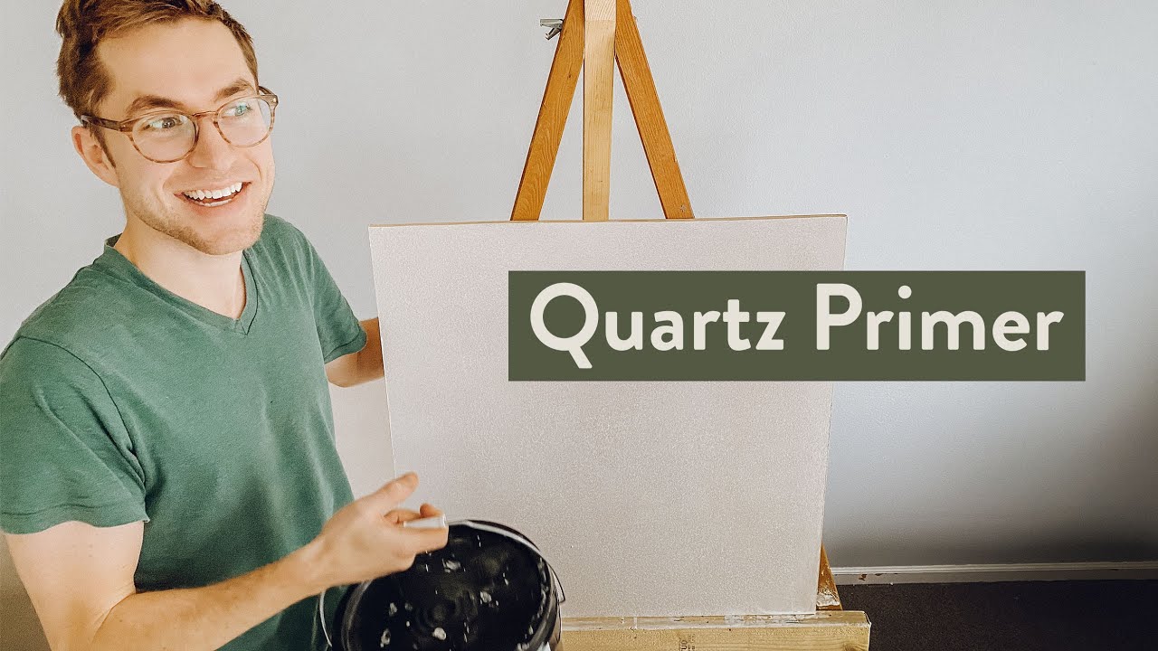 QUARTZ PRIMER | venetian plaster primer - YouTube