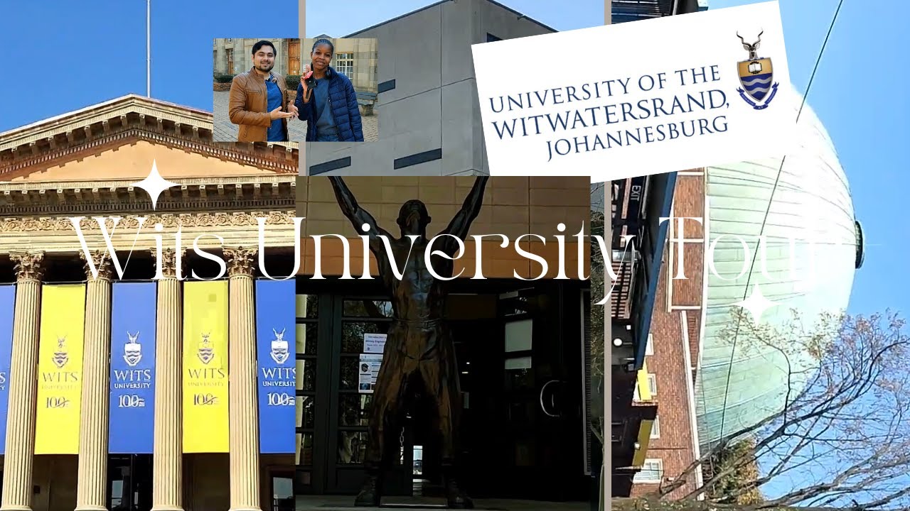 University of Witwatersrand Tour 3rd best University in South Africa ...