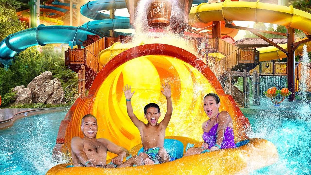 GREAT WOLF LODGE | Scottsdale | Bubbas Adventure Show| vlog| Snowland - YouTube