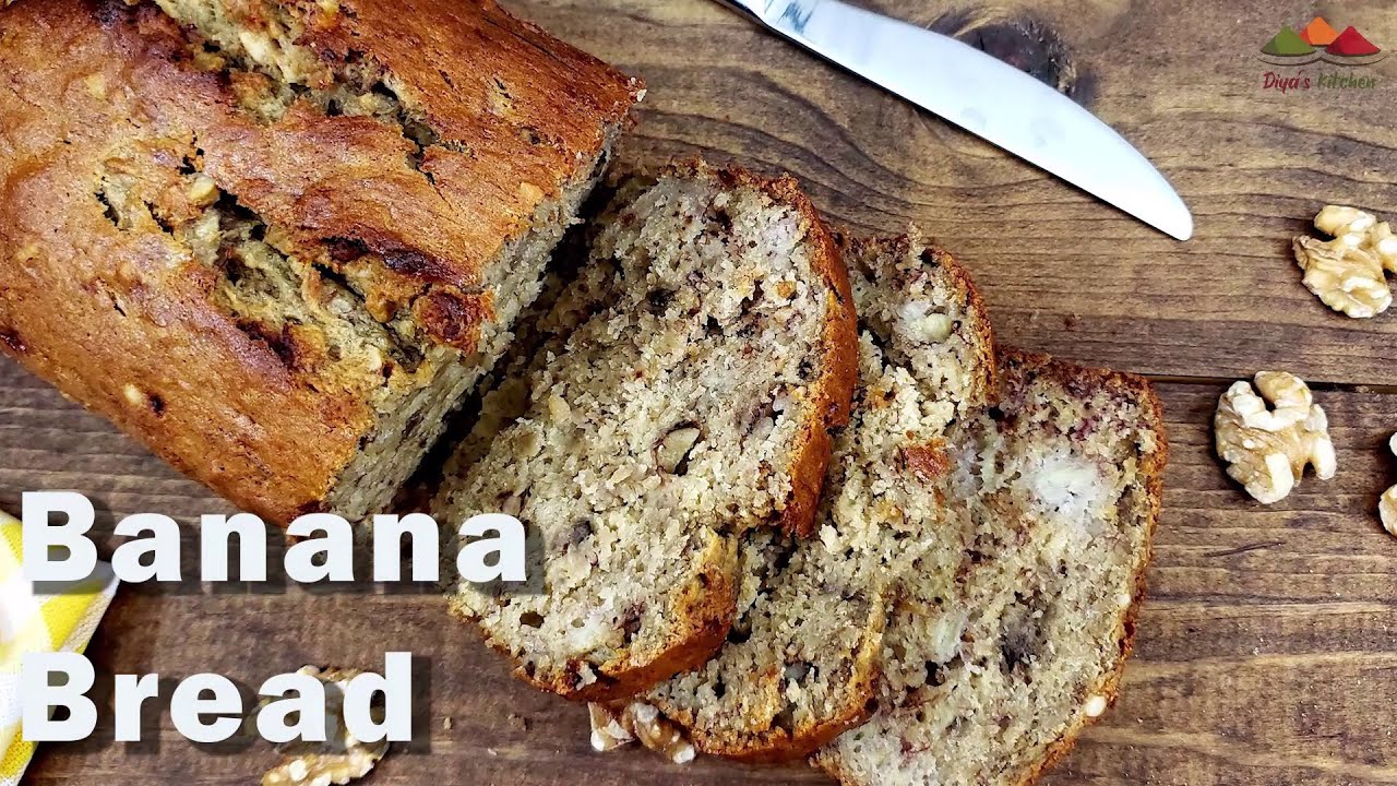 Banana bread recipe | soft and moist banana bread recipe - YouTube