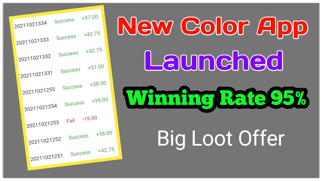New Color Prediction App Today | Game Tricks | Website Game Wingo ...