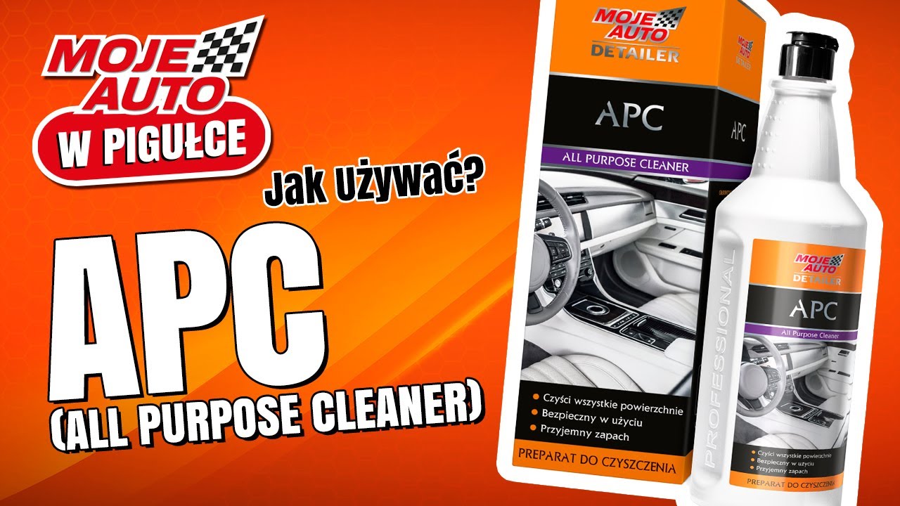 Moje Auto Detailer APC All Purpose Cleaner - W pigułce - YouTube