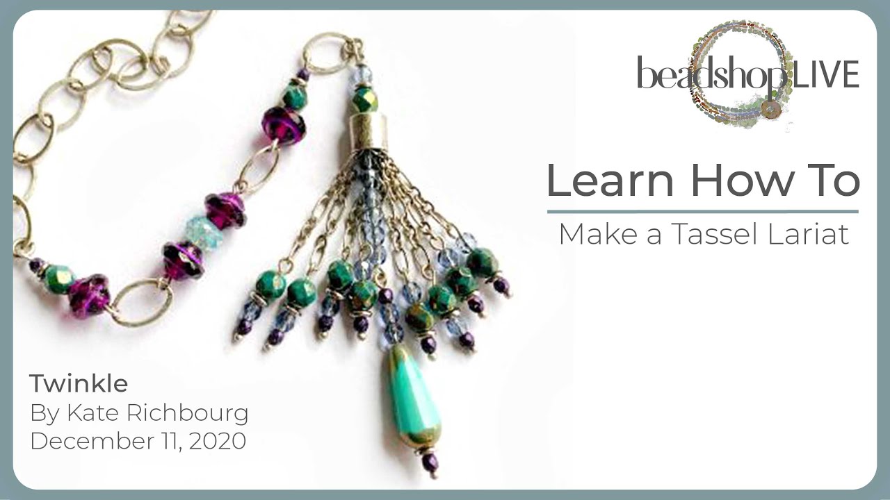 Free Tip Friday: Chain Tassel Lariat. - YouTube