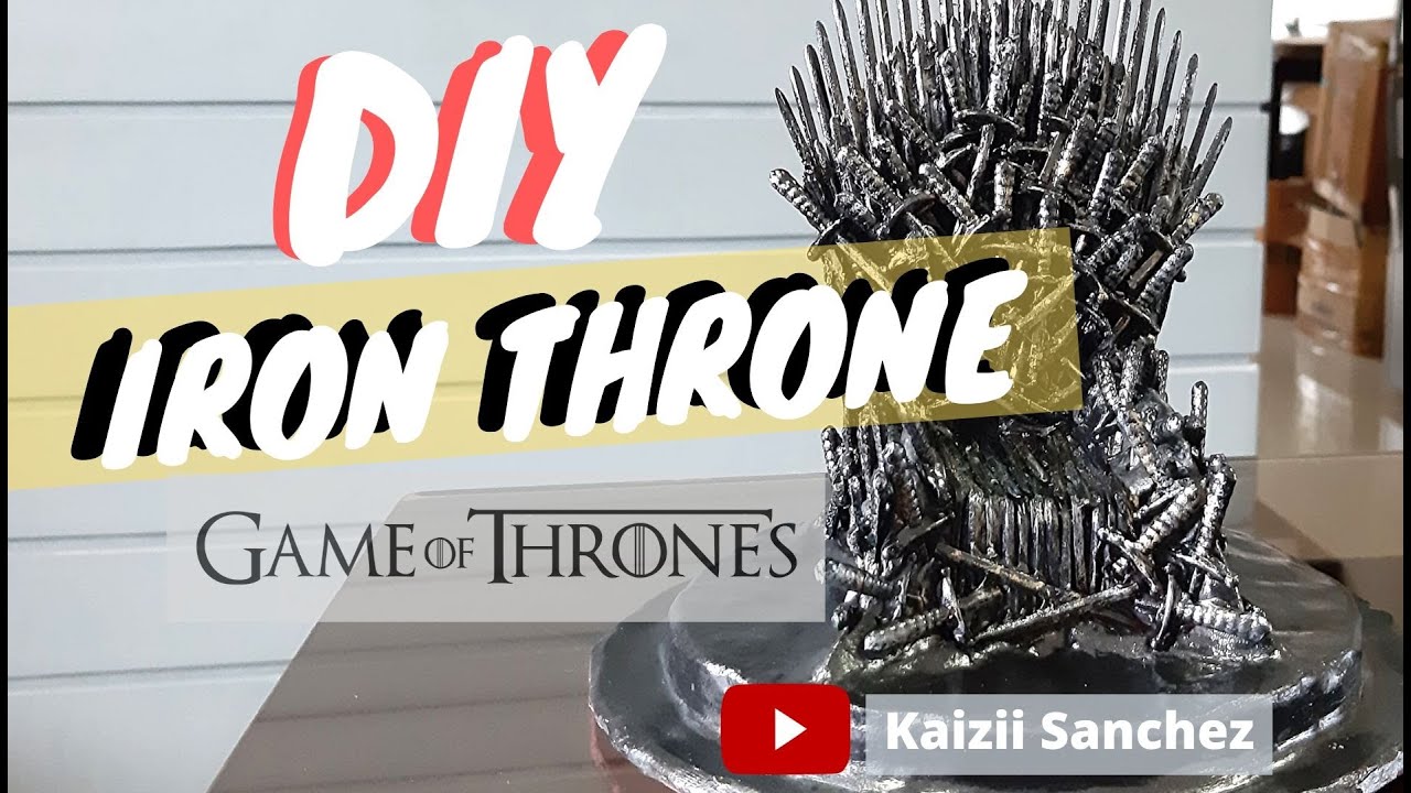 DIY Iron Throne - YouTube