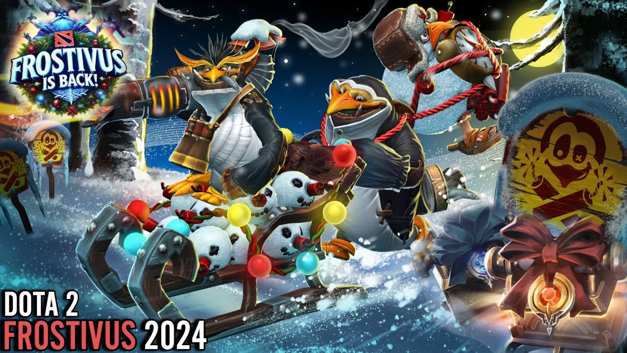 DOTA 2: Frostivus Is Back! Unboxing, Gameplay & Much More! - YouTube