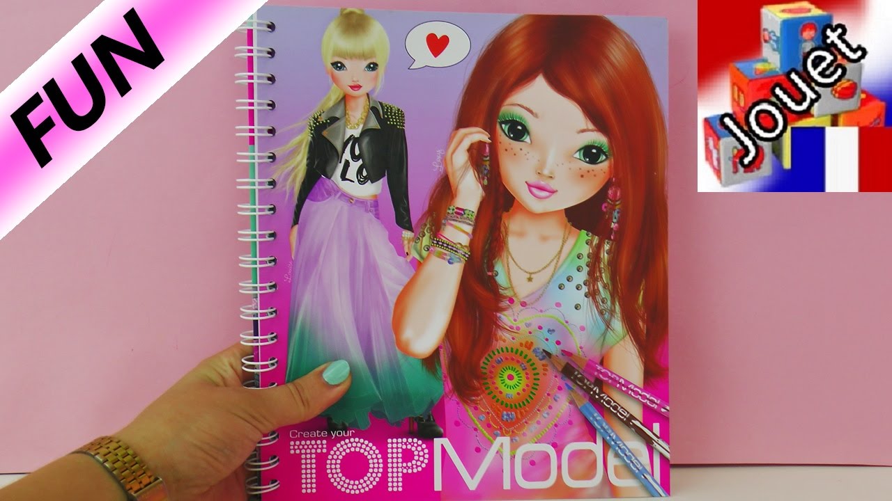 Cahier de dessins de Top Modèles avec pages doubles | Créer vos propres ...