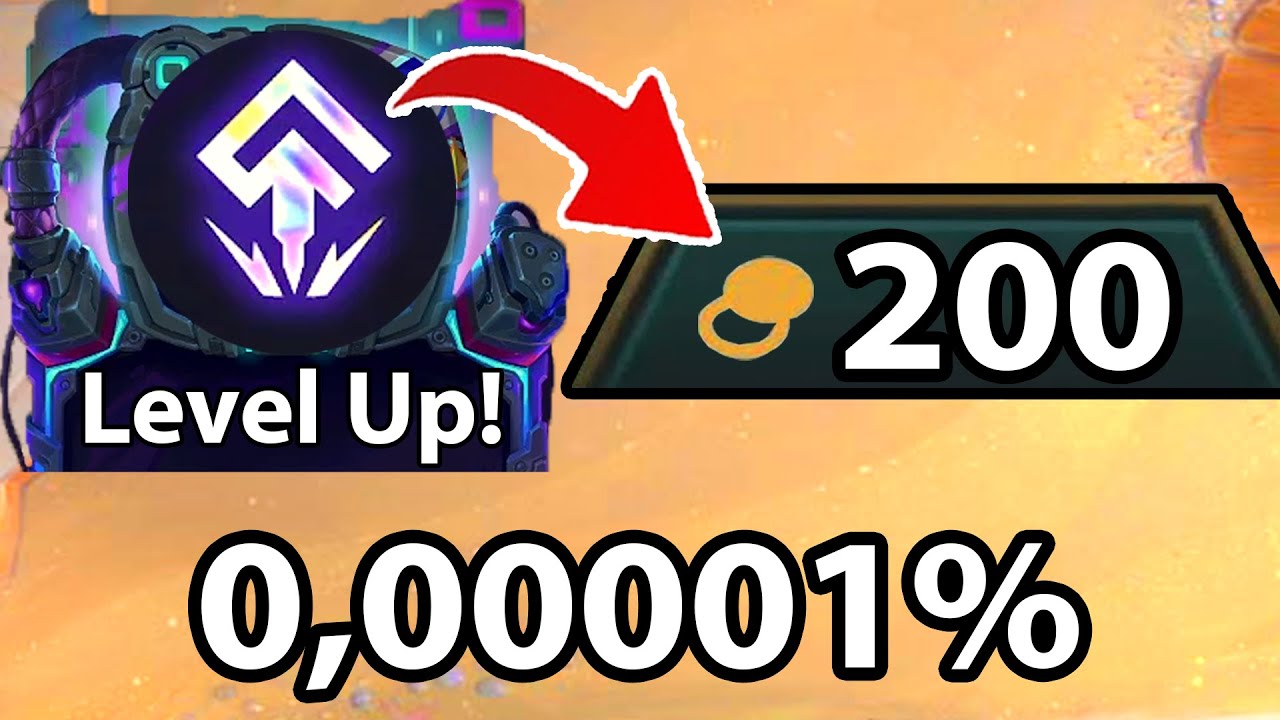 0,00001% - I Got Level Up! + 200 Gold ???? - YouTube