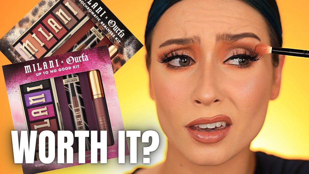 MILANI X OURFA REVIEW & SWATCHES | CREATIVE CLICHE - YouTube