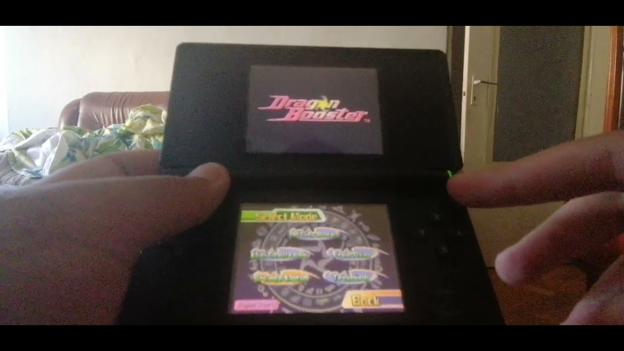 Nintendo DS Lite Dragon Booster Gameplay - YouTube