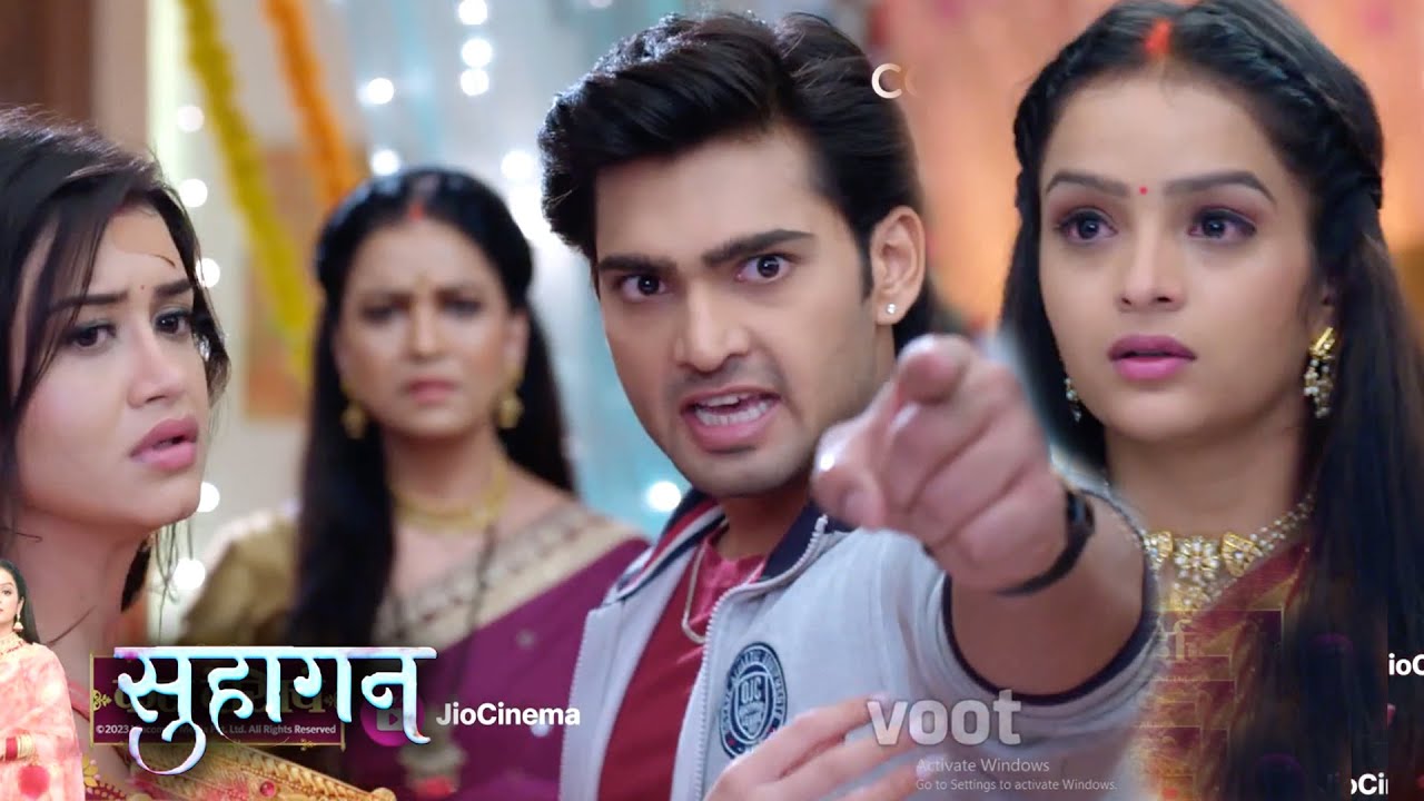 Suhaagan Episode Update: Krish Ne Bindiya Par Uthaya Haath, Bindiya Ko ...