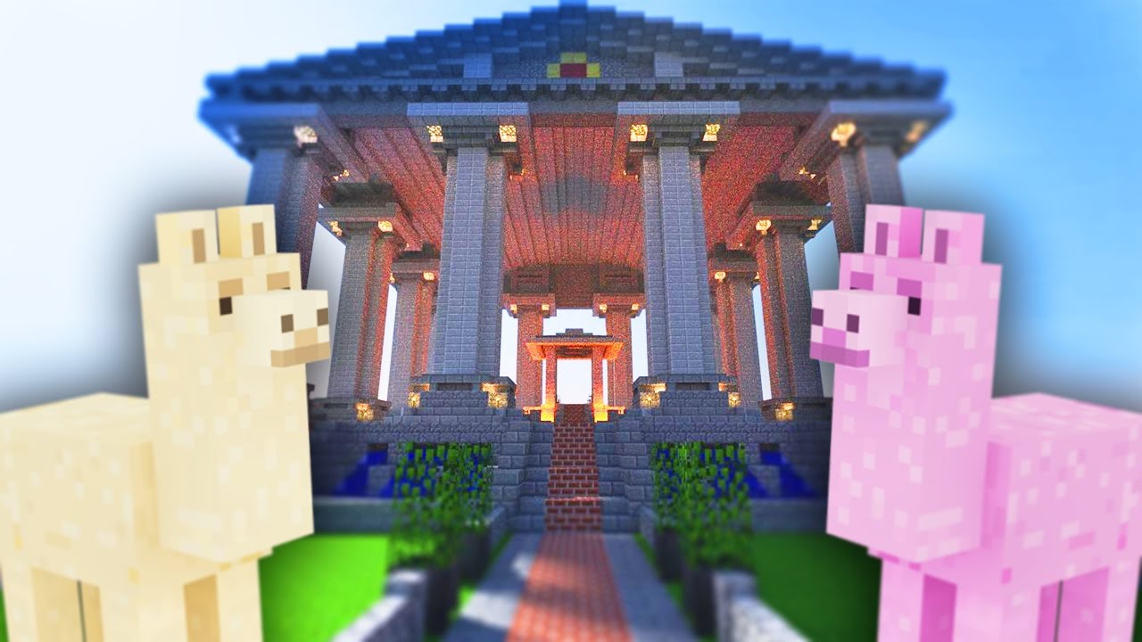 Minecraft 1.11: ŚWIĄTYNIA LAM - YouTube