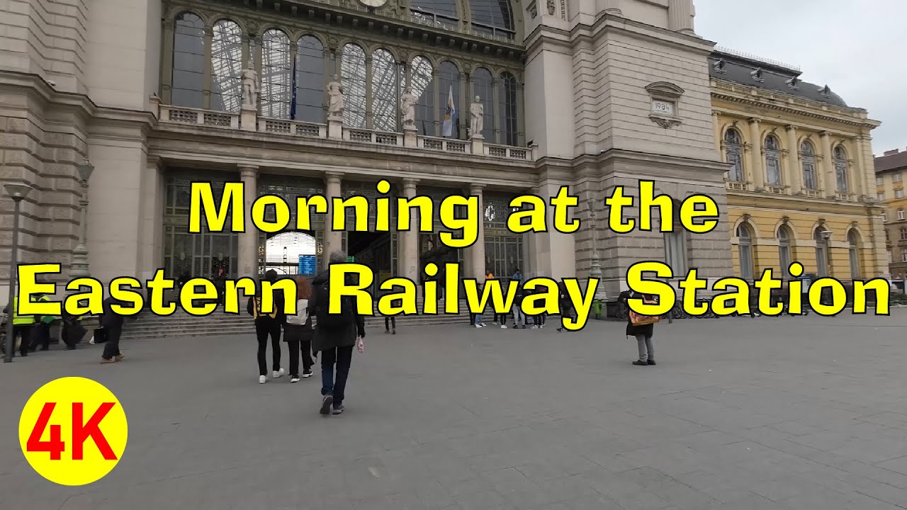 One morning at the Eastern Railway Station. Welcome! Come and let's ...
