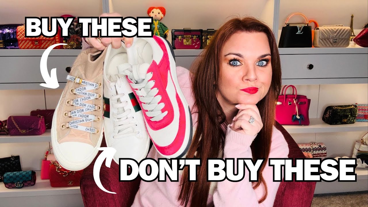 REVIEW OF MY DESIGNER SNEAKER COLLECTION RANKED ON COMFORT! *watch ...