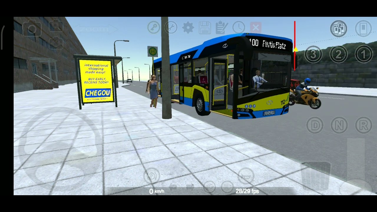proton bus Simulator Solaris Urbino 10 iv MPK Kutno #112# - YouTube