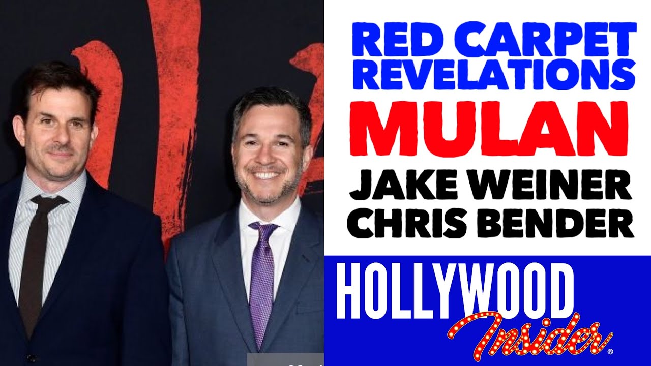 Jake Weiner & Chris Bender on 'MULAN' Premiere Red Carpet Revelations ...