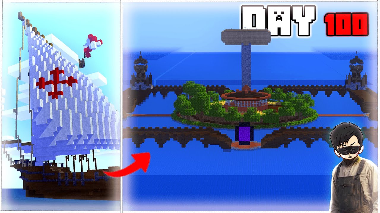END OF BOAT ONLY WORLD ♥|| MINECRAFT - YouTube