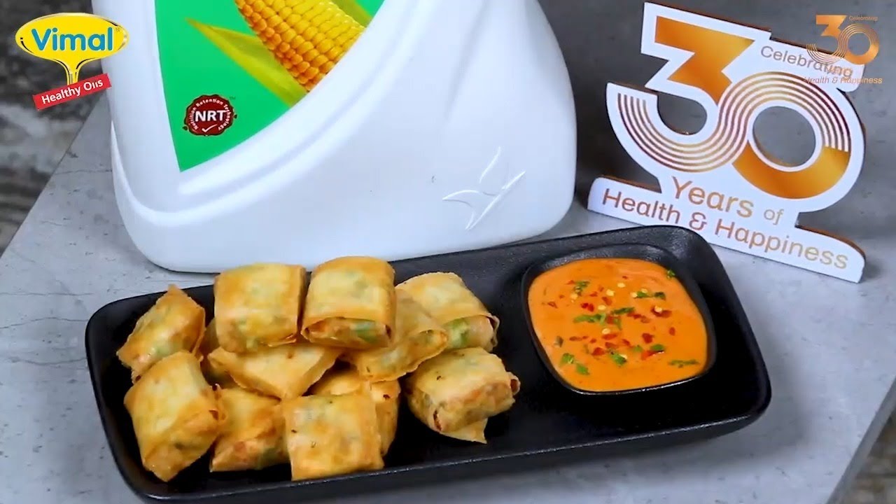 Mini Parcels by Chef Chetna Patel | Vimal Oil - YouTube