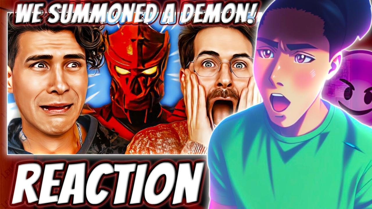 WE SUMMONED A DEMON! @smosh (REACTION) - YouTube