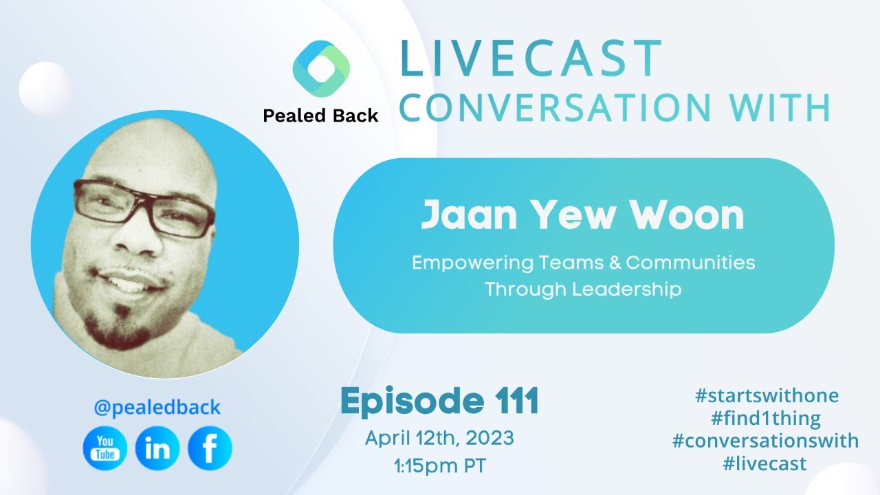 Ep. 111 - Conversation With Jaan Yew Woon - YouTube