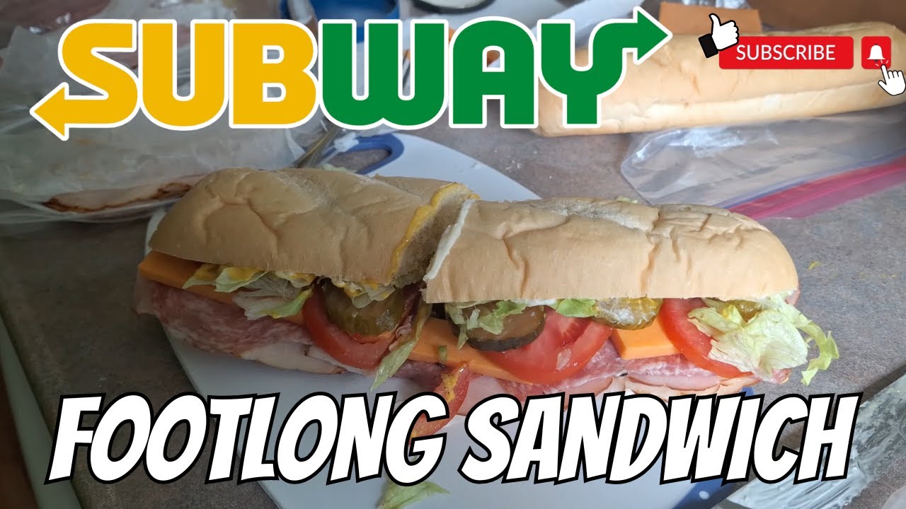 How To Make Subway Sandwich at Home - YouTube