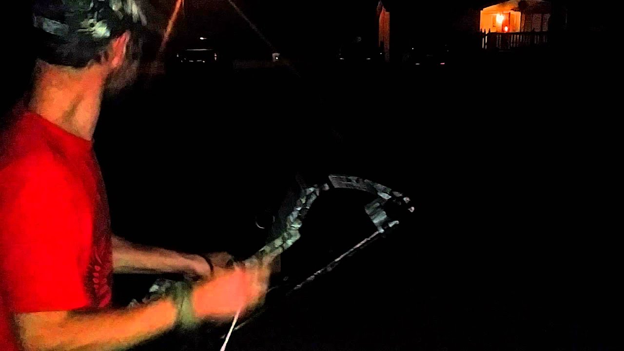 Mathews mission endeavor compound bow at 60yards - YouTube