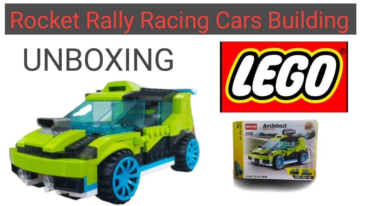 UNBOXING Rocket Rally Racing Cars Building Blocks #ASTRO BOT VLOG - YouTube