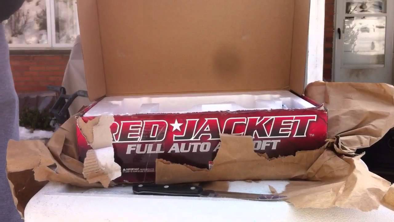 Airsoft Red Jacket Kit Review - YouTube