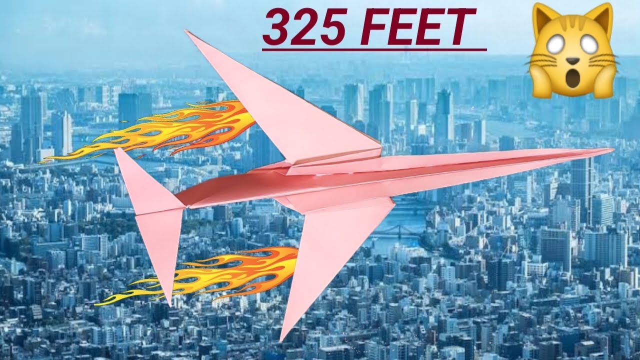 How To Make Paper Jet Plane -- Origami jet-- Origami Airplane. - YouTube