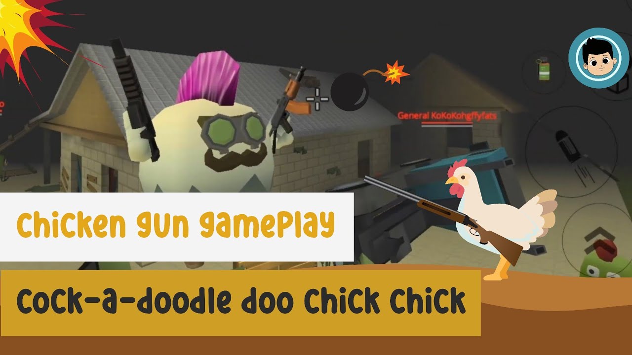 Bermain game ayam tembak-tembakan | Chicken Gun Kid Gameplay Indonesia ...