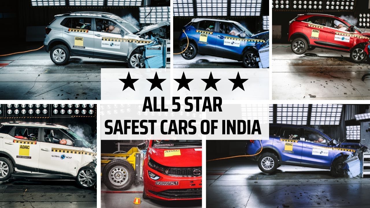 ALL Safest 5 Star Cars In India #india #indian #car #cartoon #toys # ...