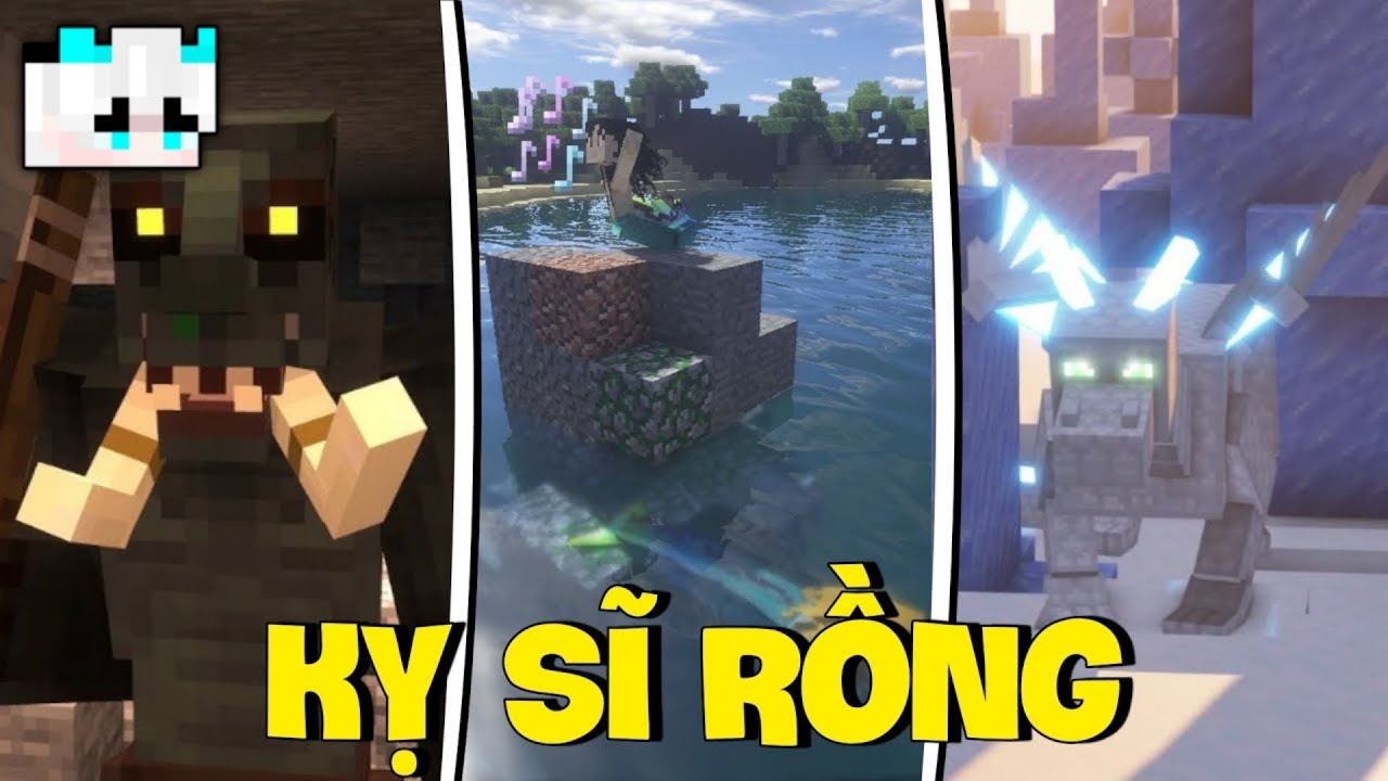 🔥ADDON/MOD KỴ SĨ RỒNG V1 SIÊU HAY DÀNH CHO MINECRAFT PE 1.21 MỚI NHẤT ...