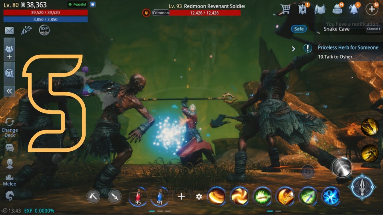 MIR4 - Gameplay Walkthrough Part - 5 | MMORPG Gameplay (Android -i OS ...