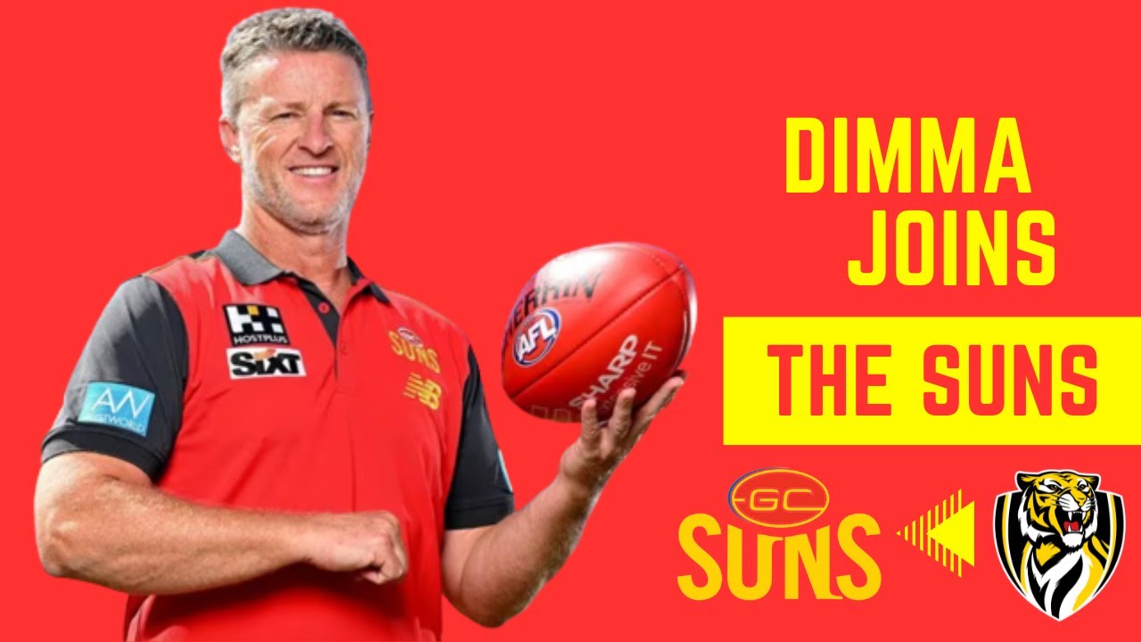 Dimma Joins The Suns!! Damien Hardwick the New Gold Coast Suns Coach ...