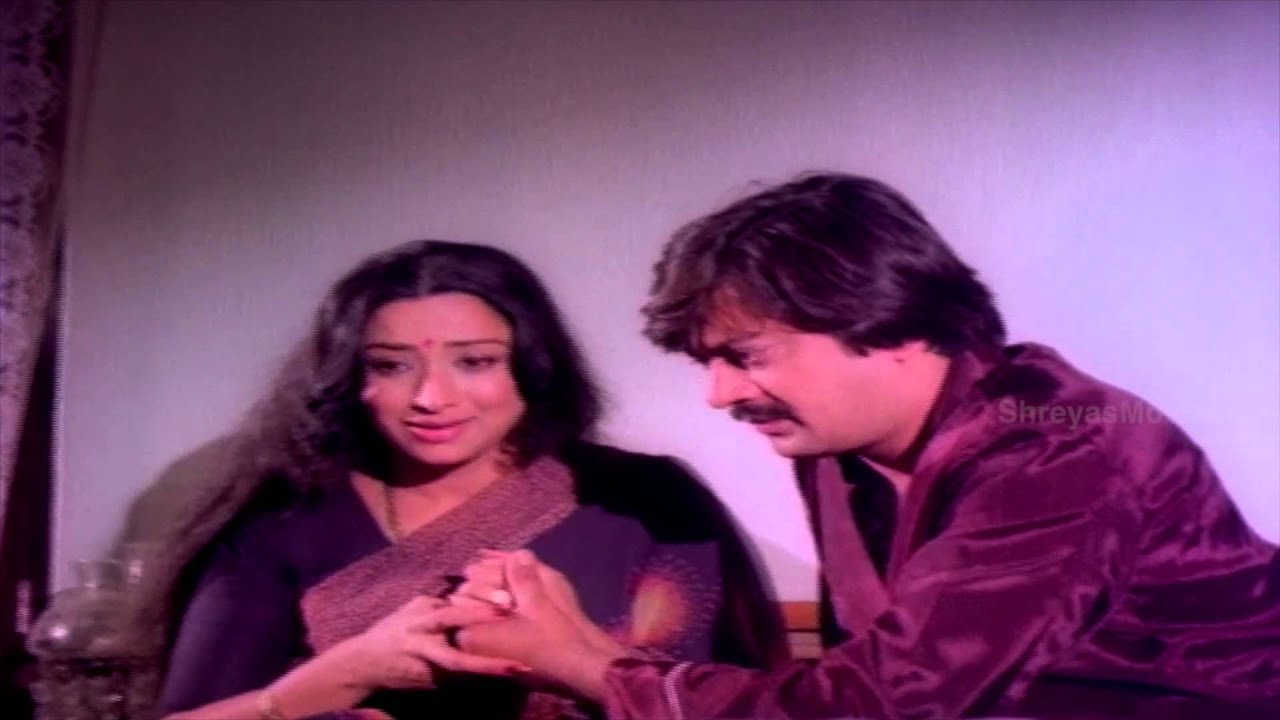 Makkaliralavva Manethumba Movie Scene - Anant Nag Consoling Lakshmi ...