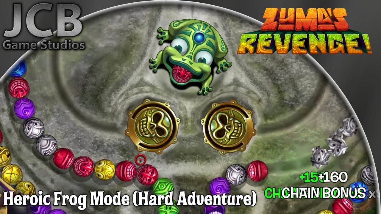Heroic Frog Mode | Zuma's Revenge! - YouTube