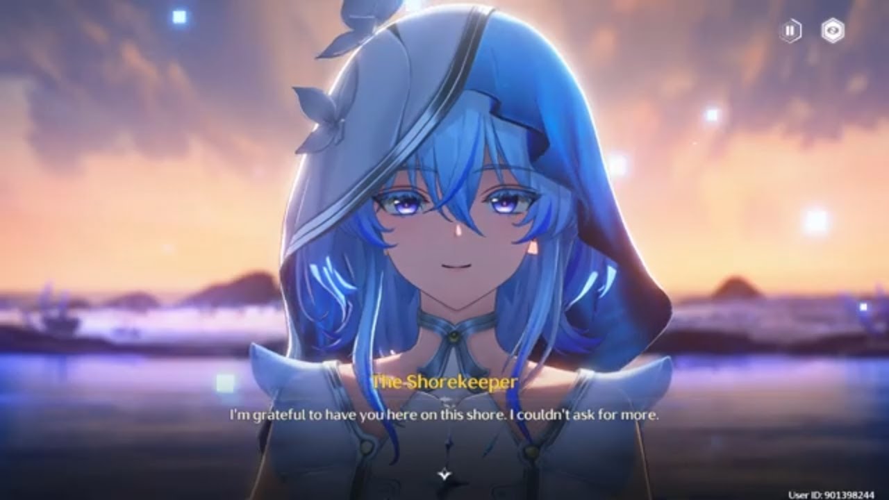 The Shorekeeper expresses her LOVE for the Rover | Wuthering Waves ...