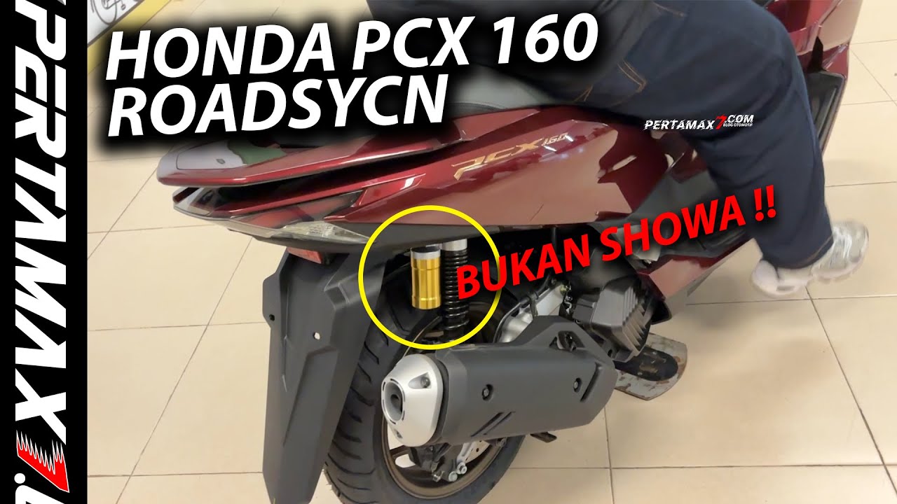 MEREK Shock Belakang Tabung Honda PCX 160 Roadsync 2025 Bukan SHOWA # ...